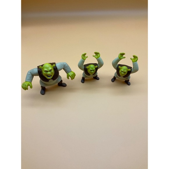 Dreamworks | Toys | Shrek Wendys Happy Meal Toy Lot 23 Scared Shrekless ...